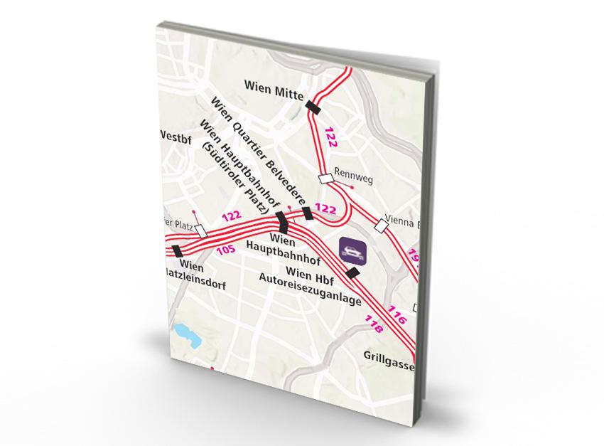 ÖBB-Infrastruktur AG - Network maps